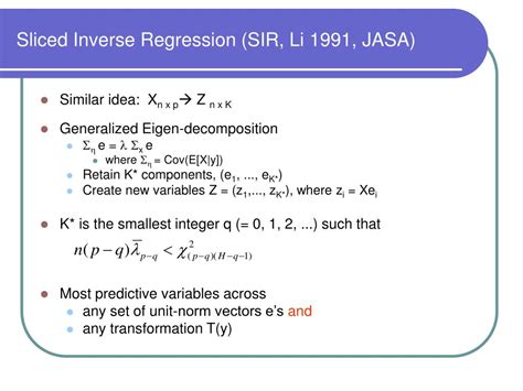 Ppt Inverse Regression Methods Powerpoint Presentation Free Download Id1172895