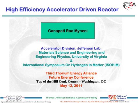 Pdf High Efficiency Accelerator Driven Reactor Dokumen Tips