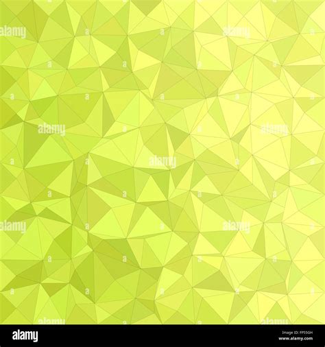 Yellow Irregular Triangle Mosaic Vector Background Stock Vector Image