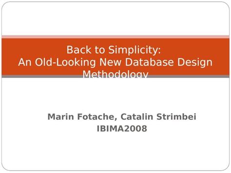 Ppt Database Normalization Using Dependencies Graph Fotachem