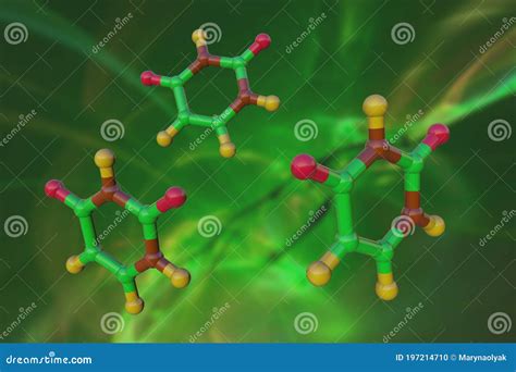 Nucleotide Scientific Biochemistry Vector Illustration Infographic