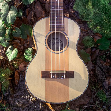 Hilo 2957 A U Premier Series Spruce Pinetenor Ukulele With Hybrid Cas