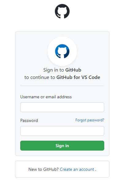 Vscode Github 로그인하기 Vscode Usingu