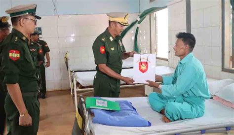 Myanmarnationalpost တပ်မတော်ဆေးရုံများနှင့် ဆေးတပ်ရင်းများ၌ တက်ရောက် ကုသမှုခံယူနေသူများ အား သ