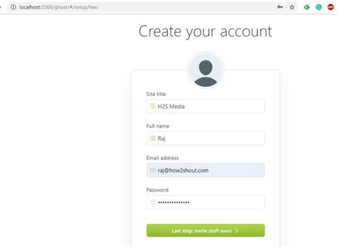 How To Install Ghost Cms On Windows For Local Development H2s Media