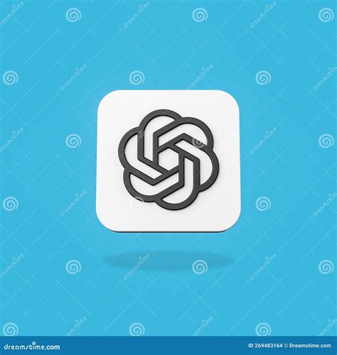 Openai App Icon Spotlighted On Black Background Editorial Image 269483006