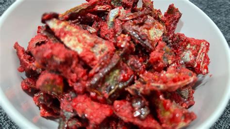 Sweet And Spicy Dried Danggit Youtube