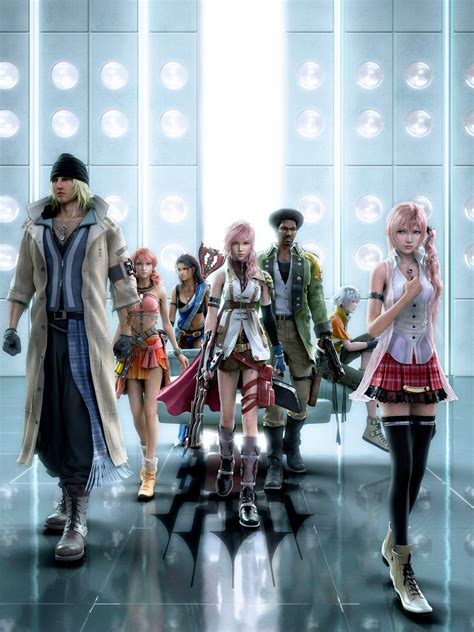 Ff13 Characters Wallpaper Final Fantasy Xiii Hd Wallpaper Background