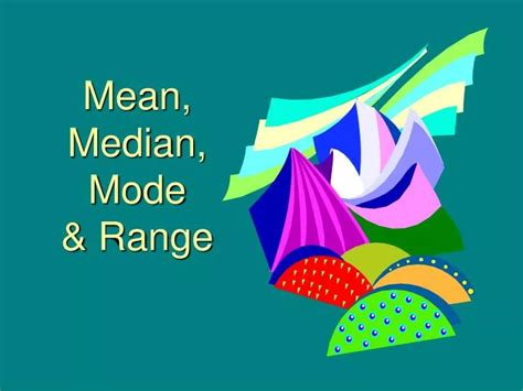 PPT Mean Median Mode Range PowerPoint Presentation Free Download ID 6544164