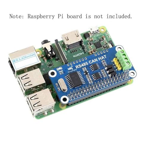 33v Rs485 Can Bus Модул Hat Разширителна платка Щит за Rpi 0 Raspberry