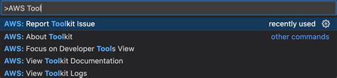 Aws Toolkit Connect Not Present In Command Palette · Issue 2784 · Awsaws Toolkit Vscode · Github