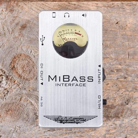 Ashdown Mibass Digital Audio Bass Interface Cello Percussion Instruments Brass Instruments