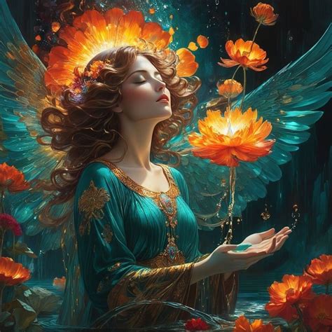 Jardins Deternité Souffle De Vie Arts Numériques Par Kyrielle Fantasy Artmajeur Art