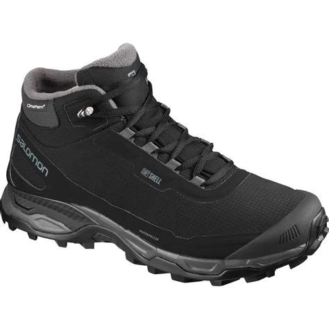 Salomon Shelter Spikes CS WP Hiking Boots Black, Trekkinn