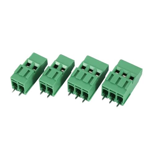 Green Pluggable Type Screw Terminal Block Connector Wire Connector Assembly Pluggable And Blocks