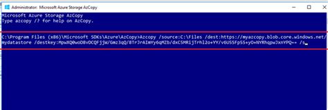 Copy Our On Premises Data To Azure Storage Using Azcopy