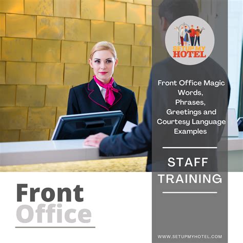 Phrases For Front Office At Frank Paxton Blog