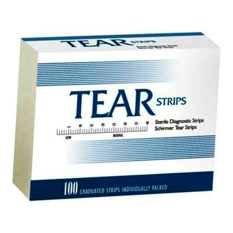 Тест-полоски Ширмера Tear Strips купить по ценам дилера — Медтехника и ...