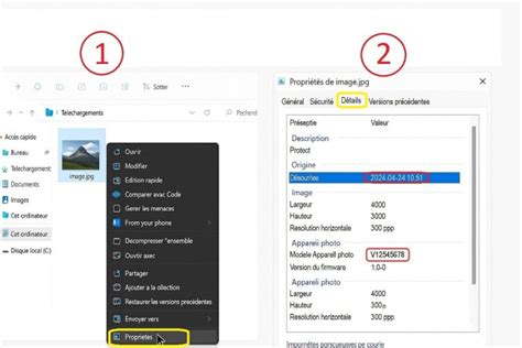 Comment Trouver La Date Et Lheure Dune Photo Certification Pix 👇alucare