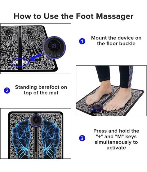 Plastic Vibrating Foot Reflexology Massager Battery Powered At Rs 215