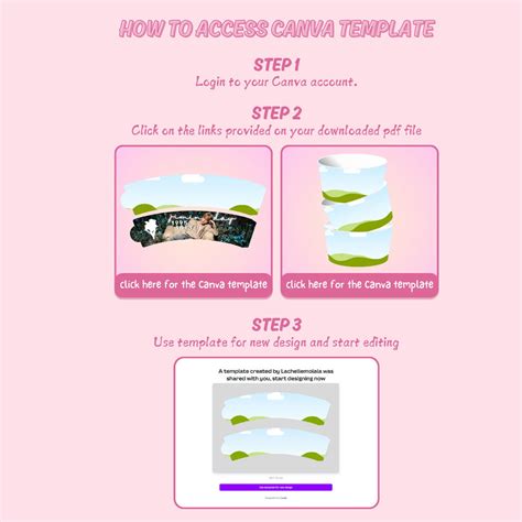 Button Pin Canva Template 1in 1 75in 2 25in Pins Etsy