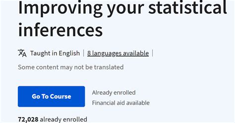Improving Your Statistical Inferences Free Course ~ Computer Languages Clcoding