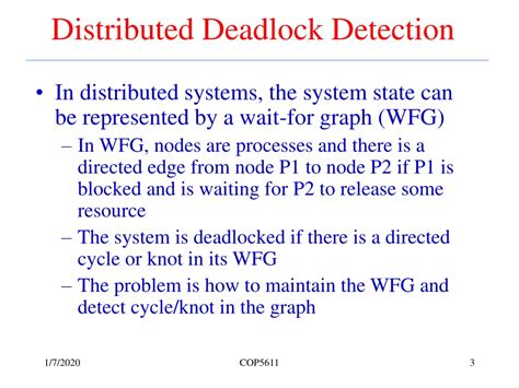 Ppt Distributed Systems Algorithms Review Mutual Exclusion And Deadlock Detection Powerpoint