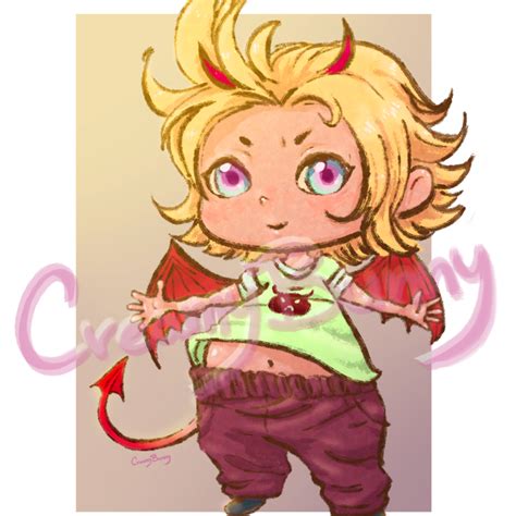 Sparks The Little Chibi Devil Ychcommishes