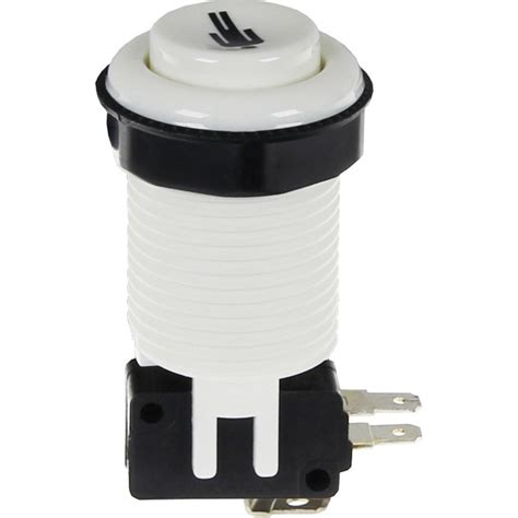 Joy It Arcade Button Mit Mikroschalte Eingabegerät Schwarz Weiß Passend Für Einplatinen