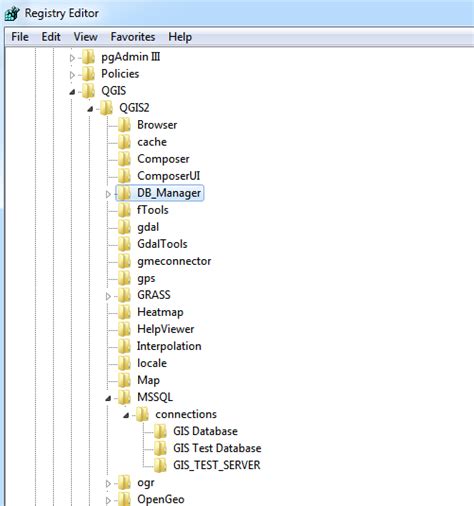 How To Set Up A Qgis Project With Sql Server Which Can Be Opened On