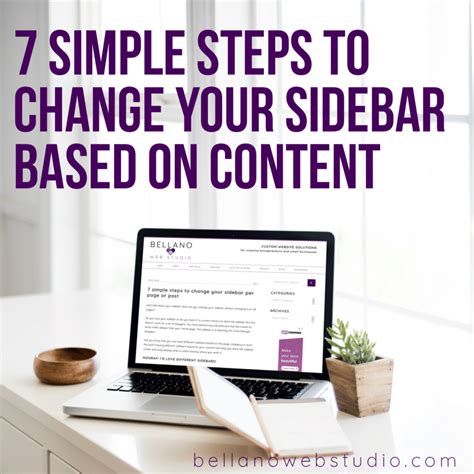 Change Your Sidebar Genesis Bellano Web Studio