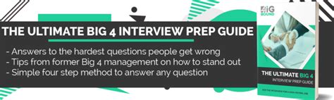31 Commonly Used Big 4 Interview Questions Big 4 Bound
