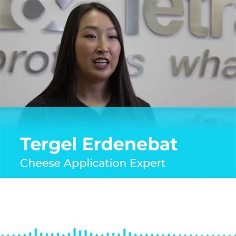 Tetra Pak On Linkedin Tergel Erdenebat Cheese Application Expert