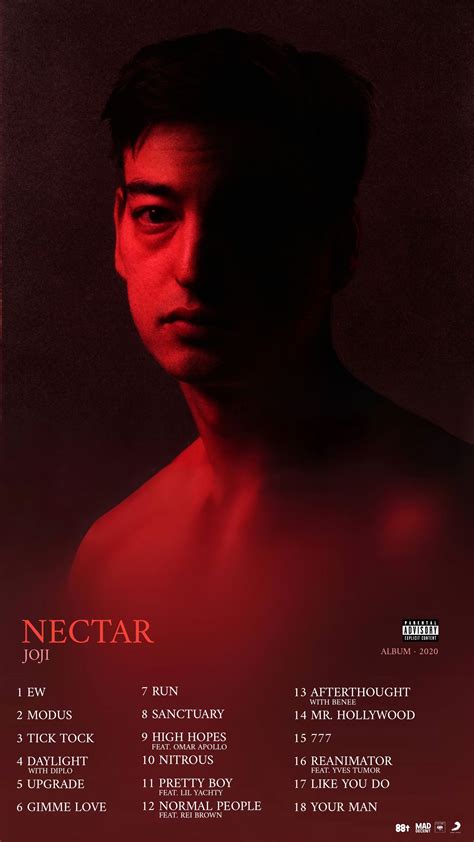 Nectar By Joji Joji Nectar Album Cover Wallpaper Joji Nectar