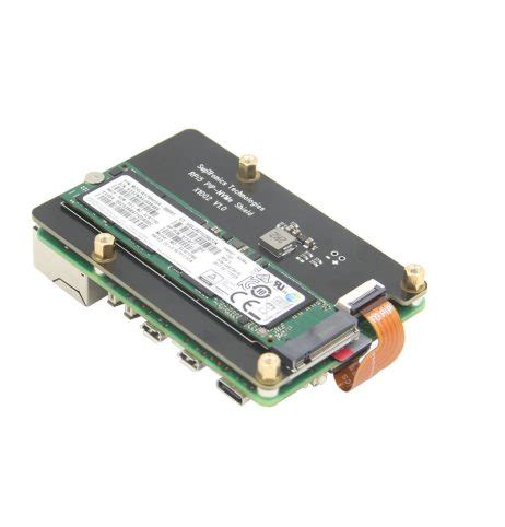 Geekworm X PCIe To M NVMe SSD Bottom For Raspberry Pi Robu In Indian Online