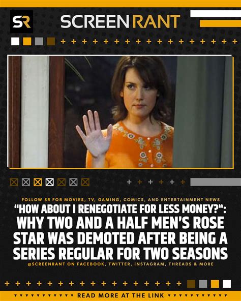 Screen Two And A Half Men Star Melanie Lynskey Reveals Why Her