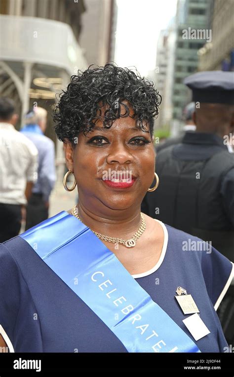 Bronx County Da Darcel Clark Attends The Celebrate Israel Parade On Fifth Avenue On May 22 2022