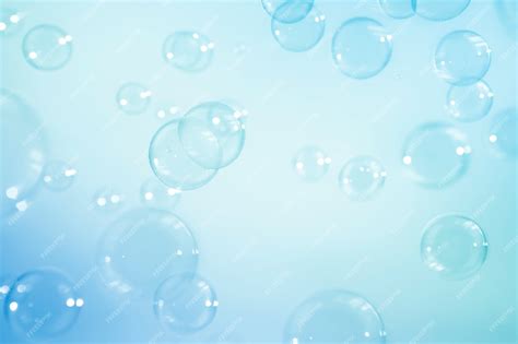 Premium Photo Soap Bubbles Background