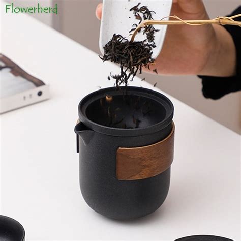 Керамичен порцеланов сервиз за чай Kung Fu Комплект за чай Чаена кана и чаша Комплект за