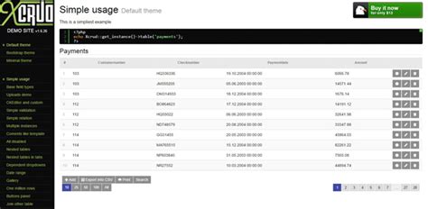 best database management scripts for php code geekz