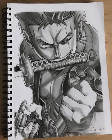 Anime Zoro Drawing
