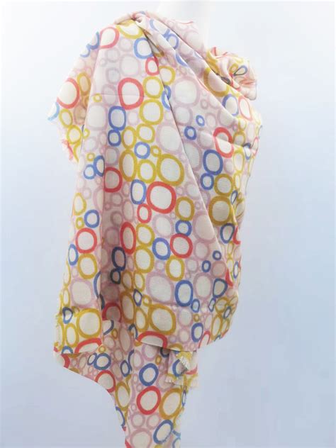 Womens Poka Dots Print Shawl