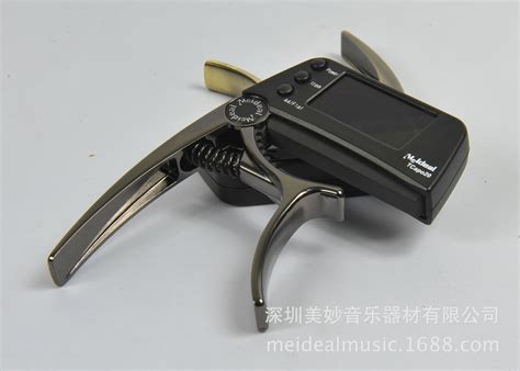 民谣吉他变调夹 民谣吉他变调夹电子调音器二合一 吉他 阿里巴巴