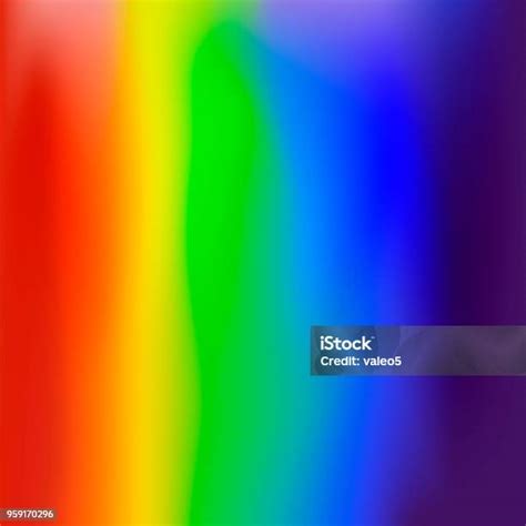 개요 밝은 무지개 색상에서 그라디언트 메쉬 배경 흐리게 빛 다 색 텍스처입니다 화려한 배너 서식 파일 그라데이션에 대한 스톡 벡터 아트 및 기타 이미지 Istock