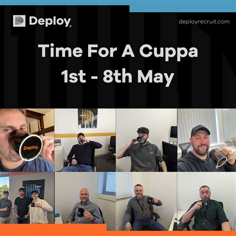 Paul Smith On Linkedin Bit Of Fun With The Deploy Recruitment Group Team Having A Cuppa 🍵