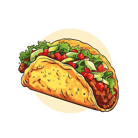 Tasty Taco Illustration