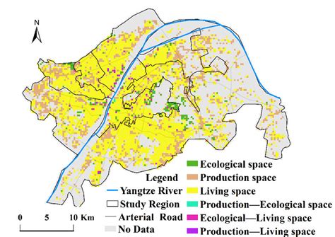 Identification Results For The Production Living Ecological Space Download Scientific Diagram