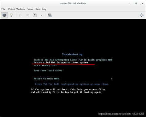 linux系统故障 文件引导被破坏解决方法 linux7引导文件损坏 sura 1988的博客 csdn博客