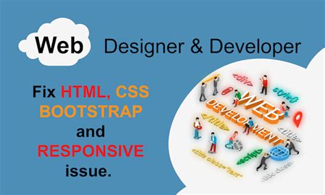 Fix Html Css Bootstrap And React Issues In An Hour By Hasnain7777777 Fiverr