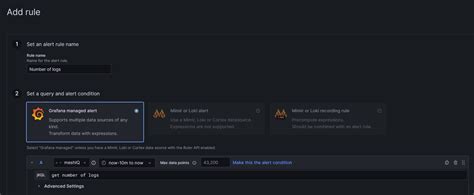 Grafana Integration Alert Rules Meshiq